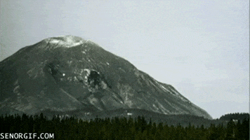Mountains Landslide GIF by Cheezburger - Find & Share on GIPHY