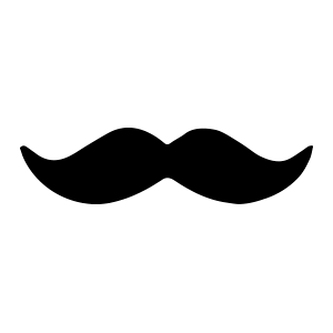 Moustache Sticker by Senor Burger for iOS & Android | GIPHY