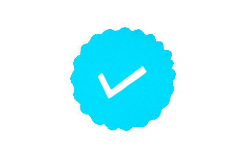 Cute As Hell Blue Tick Sticker by The Good Type Co for iOS & Android ...
