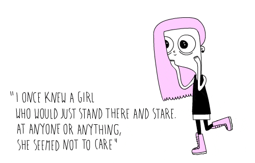 Staring Girl GIFs - Get the best GIF on GIPHY