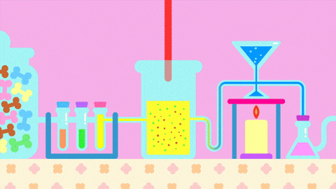 Chemical Reaction Animated Gif