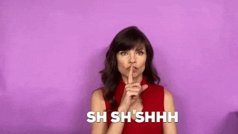 Shhhhhhh Gif