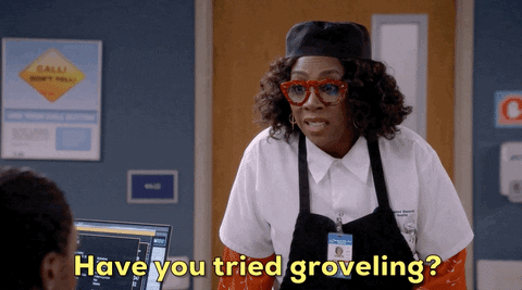 Comedy Apologize GIF by CBS - Find & Share on GIPHY