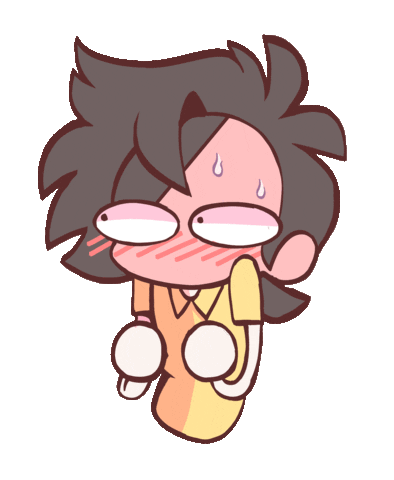 Nervous Sweating Anime