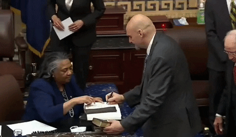 28 GIFs From the First Day of the 118th Congress by GIPHY News | GIPHY