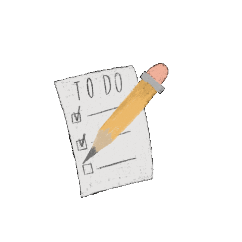 To Do List Drawing Sticker by artnis for iOS & Android | GIPHY