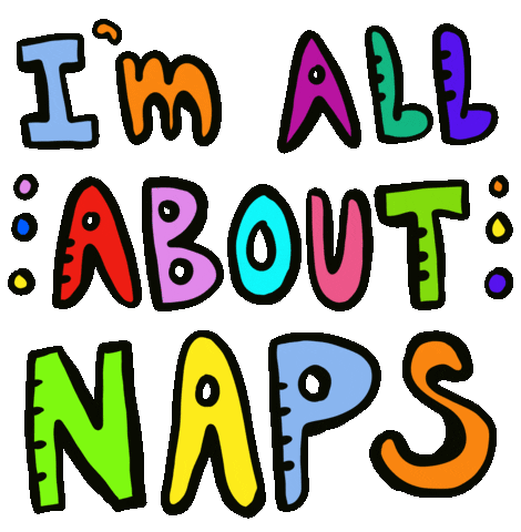 Sleepy Text Sticker by Jelene for iOS & Android | GIPHY