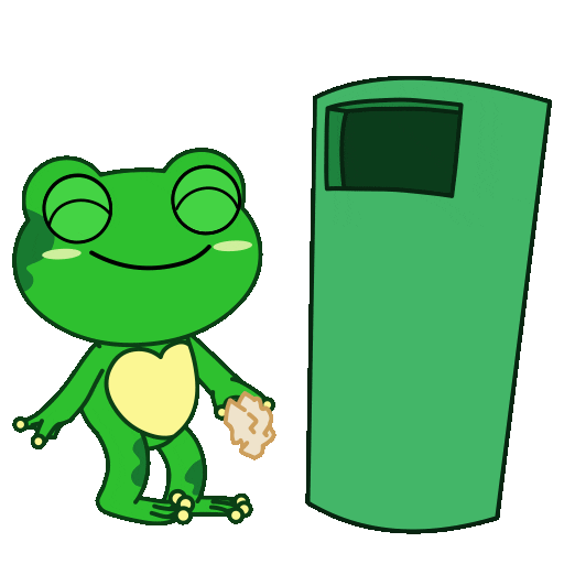 Bin Litter Sticker by NEA Singapore for iOS & Android | GIPHY