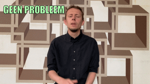 Geen-probleem GIFs - Get the best GIF on GIPHY