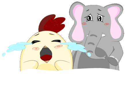 Cry Chicken Sticker for iOS & Android | GIPHY