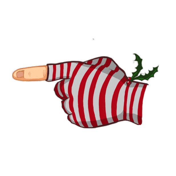 Christmas Hand Gestures by Stickerpacks.design | GIPHY