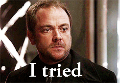 Crowley Hello Darling Gif