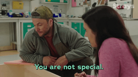 You-are-not-special GIFs - Get the best GIF on GIPHY