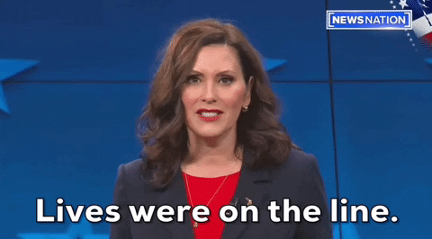 Gretchen Whitmer Michigan GIF by GIPHY News - Find & Share on GIPHY