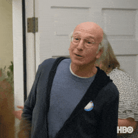 Pretty Good Larry David Gif