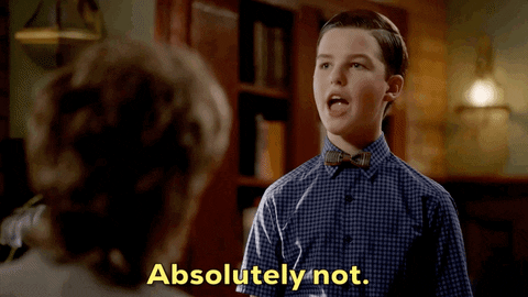 No Way Reaction GIF by CBS - Find & Share on GIPHY
