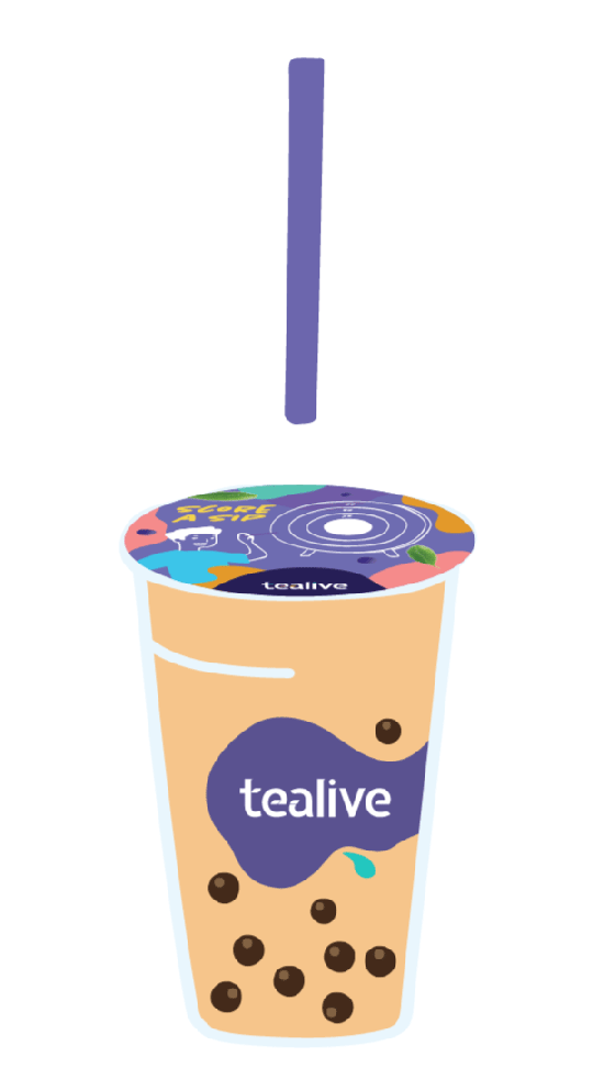 Bubble Tea Boba Sticker by Tealive Asia for iOS & Android | GIPHY