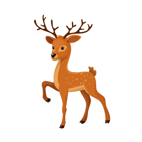 Deer Animated Clipart Gif