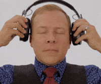 Listening To Music Gif