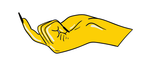 Come Here Finger Gesture