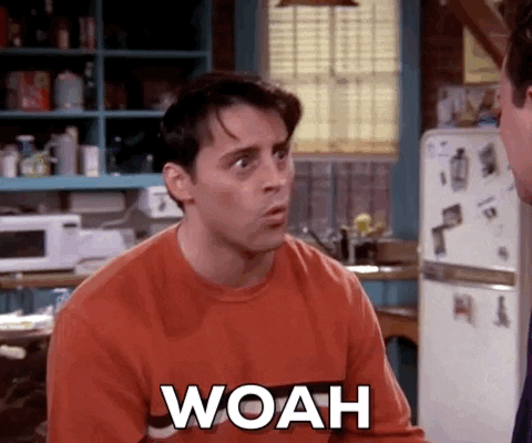 Season 4 Joey GIF by Friends - Find & Share on GIPHY