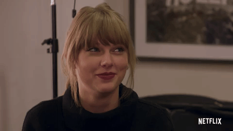 Taylor Swift Excited Gif