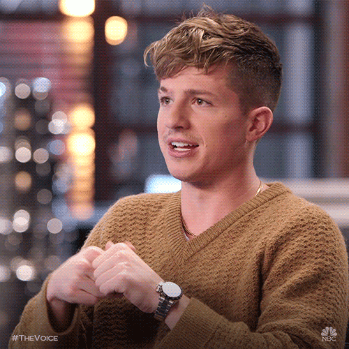 Charlie Puth GIF by The Voice - Find & Share on GIPHY