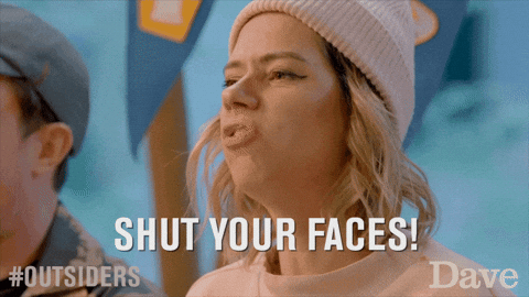 Shut Your Face GIF - Find & Share on GIPHY