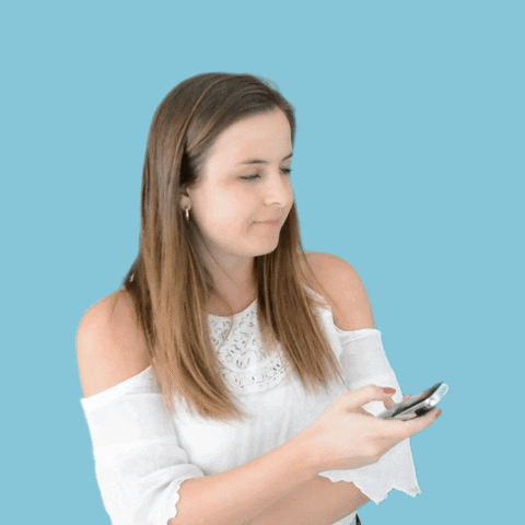 Girl Hello GIF by shapefruit - Find & Share on GIPHY