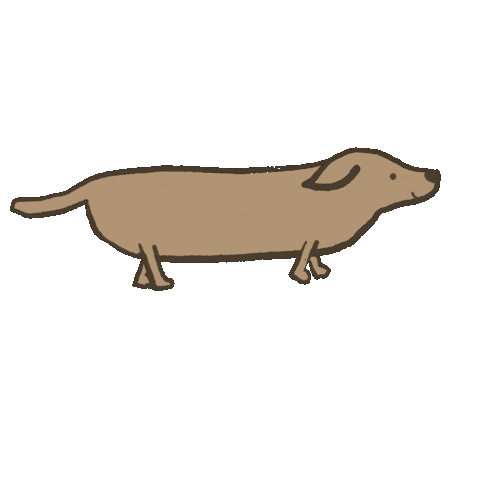 Sausage Dog Sticker for iOS & Android | GIPHY