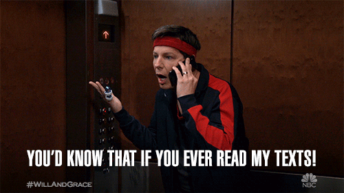 Reading-my-texts GIFs - Get the best GIF on GIPHY