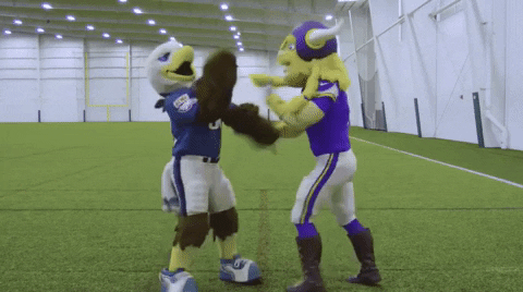 Football Slapping GIF by Viktor the Viking - Find & Share on GIPHY