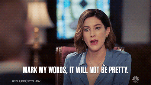 Mark-my-words-it-will-not-be-pretty GIFs - Get the best GIF on GIPHY