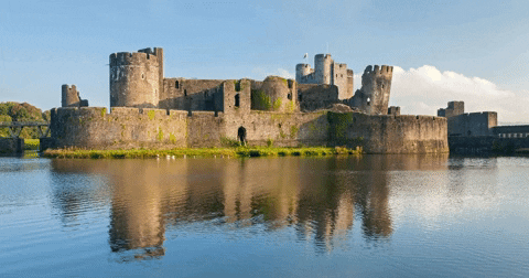 Caerphilly Castle GIFs - Get the best GIF on GIPHY