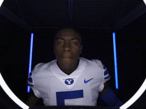 Byu Football Sport GIF by BYU Cougars - Find & Share on GIPHY