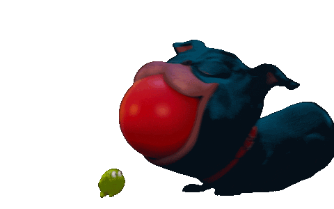Dog Blobby Sticker by Hotel Transylvania for iOS & Android | GIPHY