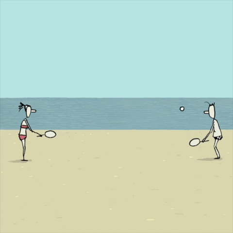 Beach Rackets GIFs - Get the best GIF on GIPHY