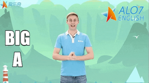 Big A Alphabet GIF by ALO7.com - Find & Share on GIPHY