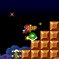 Level Up Mario Gif