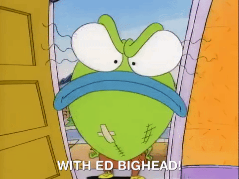 Rockos Modern Life Ed Bighead
