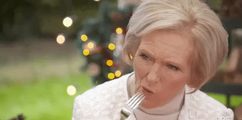 Mary Berry Tasting GIF by ABC Network - Find & Share on GIPHY