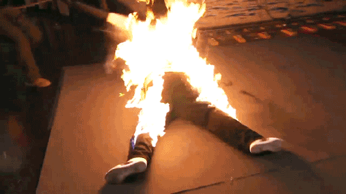 Man On Fire Gif