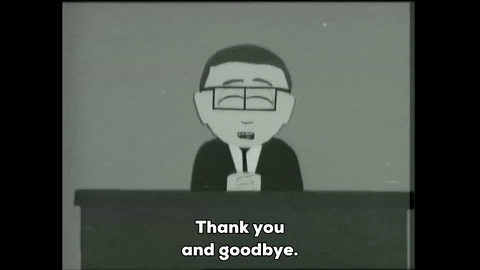 Goodbye Funny Gif