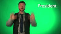 Obama Sign Language Interpreter Gif