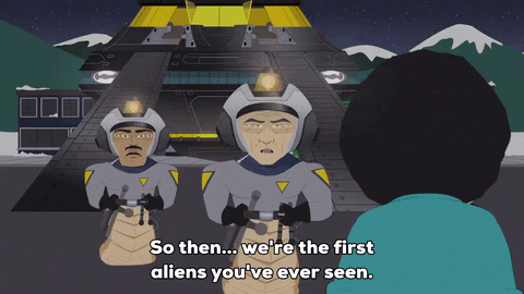 Were-the-first-aliens GIFs - Get the best GIF on GIPHY