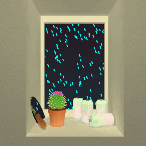 Raining Still Life GIF by jjjjjohn - Find & Share on GIPHY