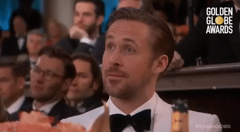 Ryan Gosling Awards Shows GIF by Golden Globes - Find & Share on GIPHY