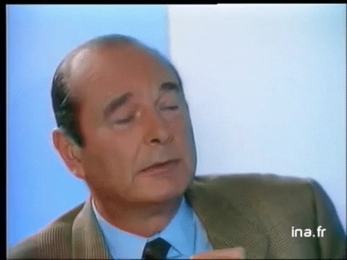 Jacques Chirac Archive GIF by franceinfo - Find & Share on GIPHY