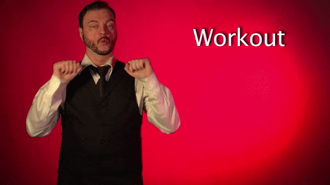 Work Out GIF by Sign with Robert - Find & Share on GIPHY