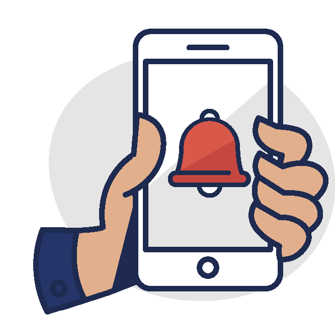 Bell Ringing Sticker by Klob for iOS & Android | GIPHY